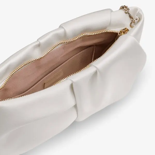 JIMMY CHOO Bonny Satin Clutch