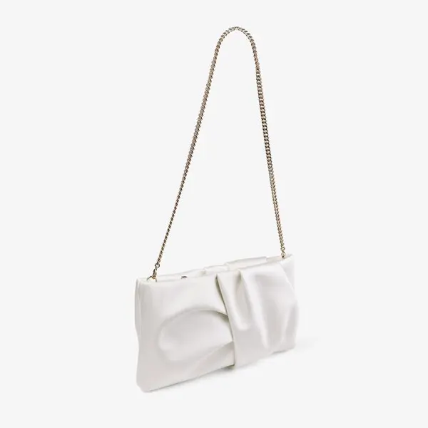 JIMMY CHOO Bonny Satin Clutch