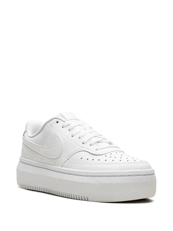 Nike Court Vision Alta Triple Sneakers - White