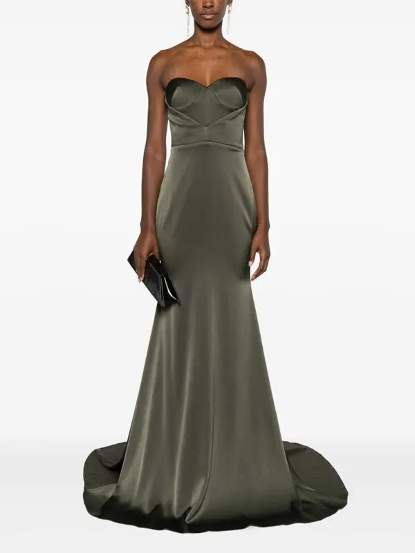 Alex Perry Strapless Gown