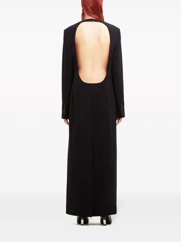 COURREGES Cut-out Long-sleeve Maxi Dress