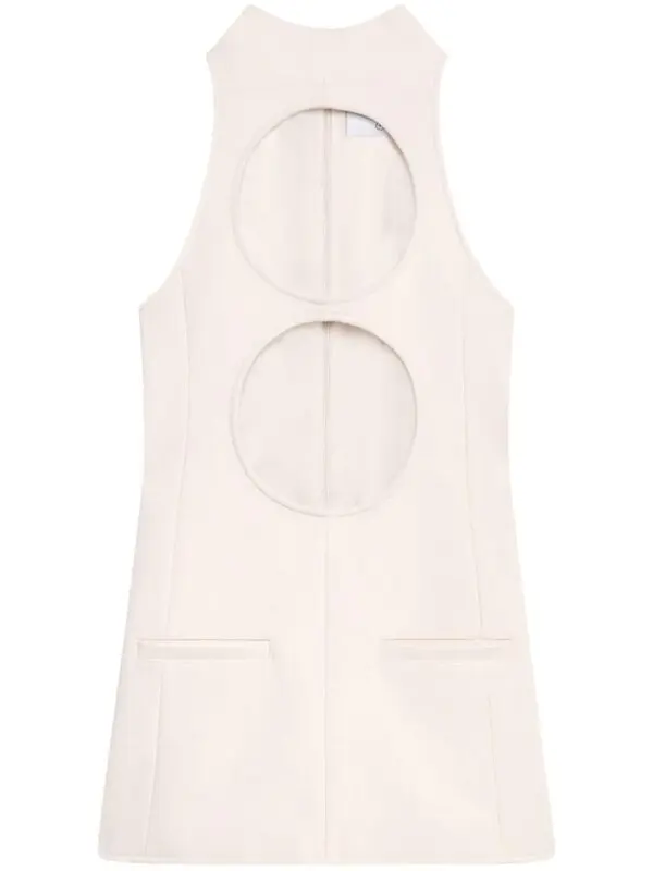 COURREGES Cut-out Sleeveless Minidress