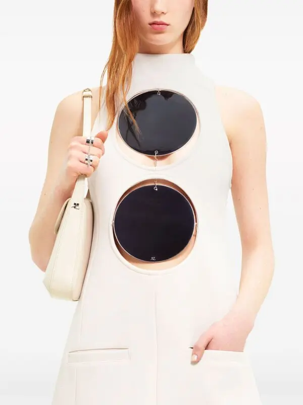 COURREGES Cut-out Sleeveless Minidress