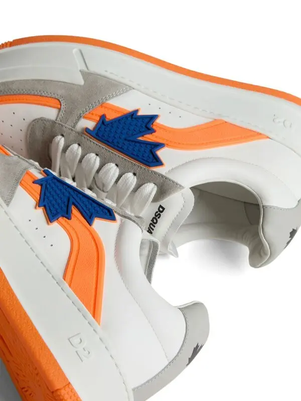 Dsquared2 Canadian Panelled Leather Sneakers