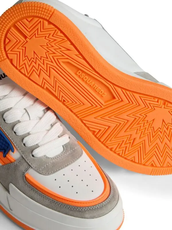 Dsquared2 Canadian Panelled Leather Sneakers