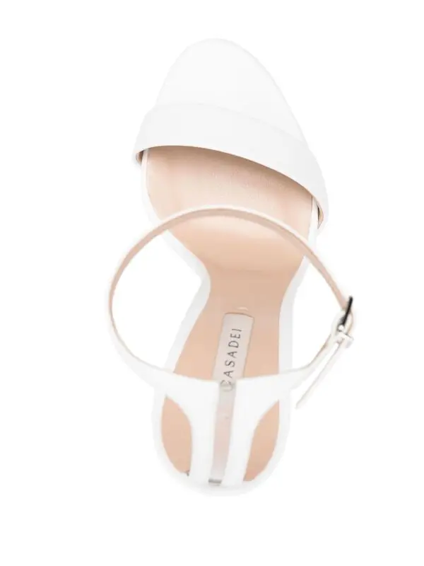 Casadei Blade Marta 125mm Leather Sandals