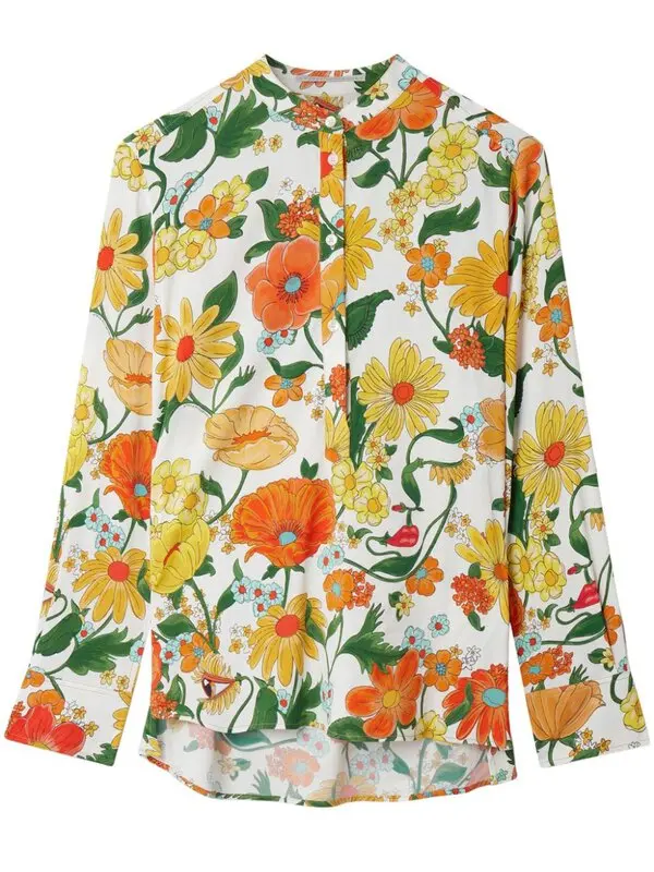 Stella McCartney Lady Garden-print Shirt