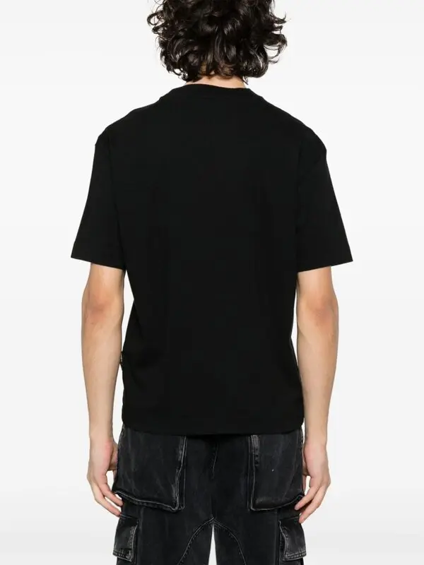 Palm Angels Monogram-embroidered T-shirt - White