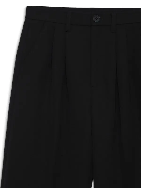 ANINE BING Carrie Wide-leg Wool Trousers