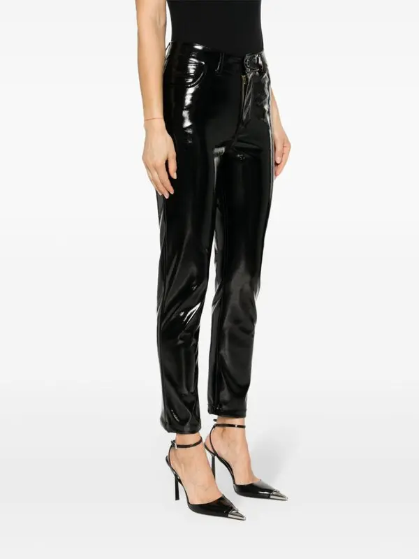PARLOR Faux-leather Trousers
