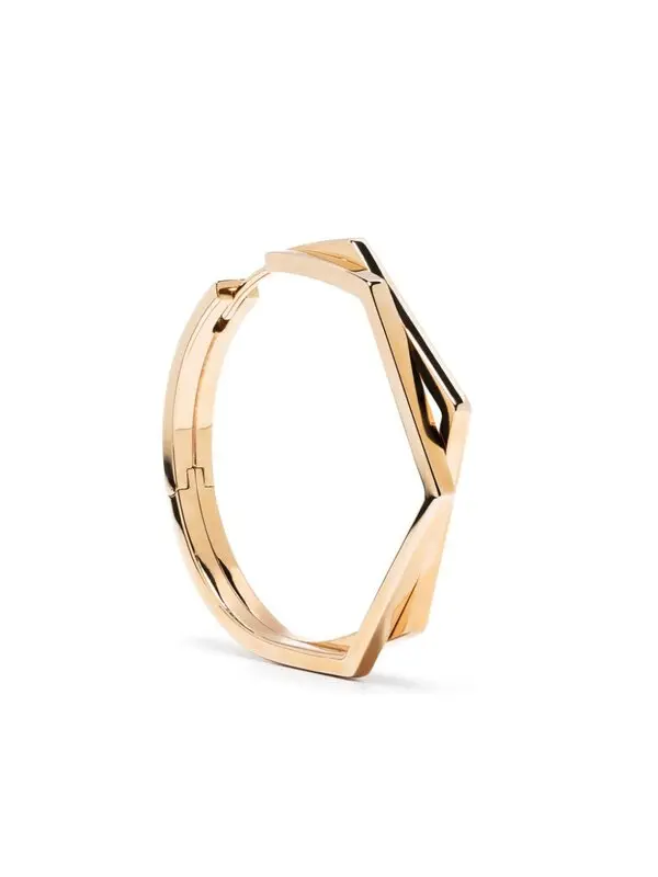 REPOSSI 18kt Rose Gold Antifer Hoop Earring
