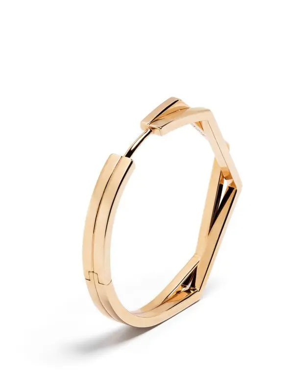 REPOSSI 18kt Rose Gold Antifer Hoop Earring