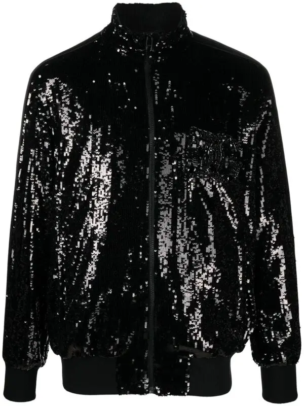 Dolce & Gabbana Sequinned Bomber Jacket