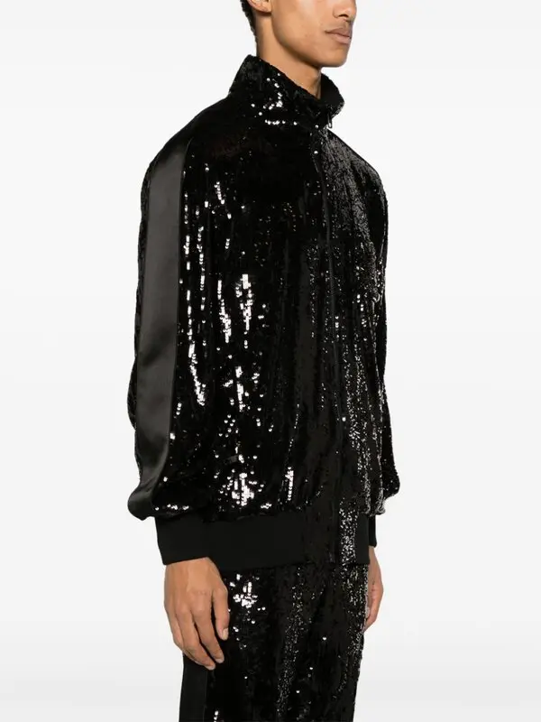 Dolce & Gabbana Sequinned Bomber Jacket