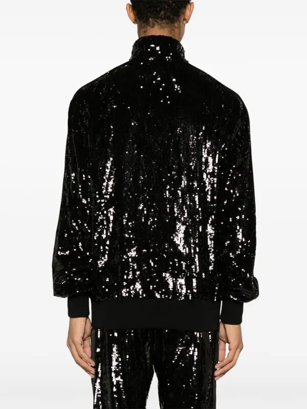 Dolce & Gabbana Sequinned Bomber Jacket