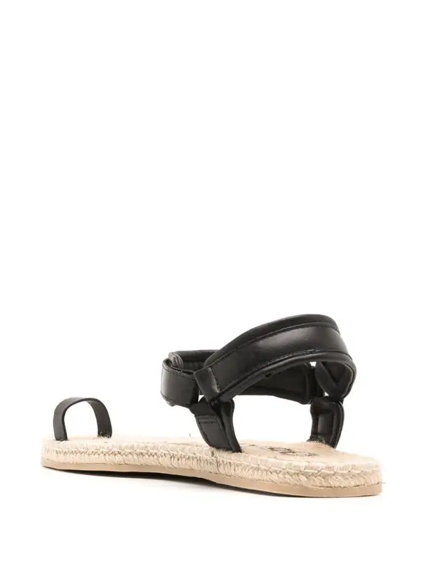 OSKLEN Touch-strap Leather Sandals