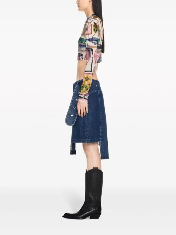 Off-White X-ray Cropped Top
