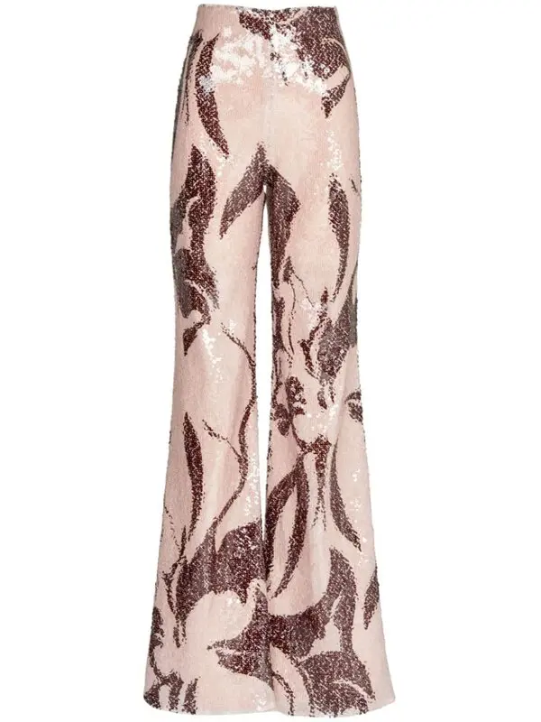 Silvia Tcherassi Avellino Sequin-embellished Trousers
