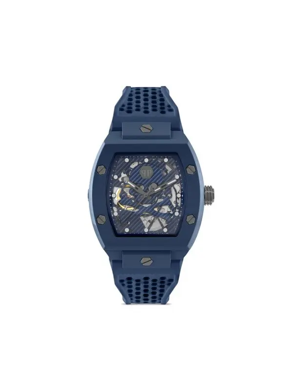 Philipp Plein The $kull Ecoceramic 44mm Strap Watch