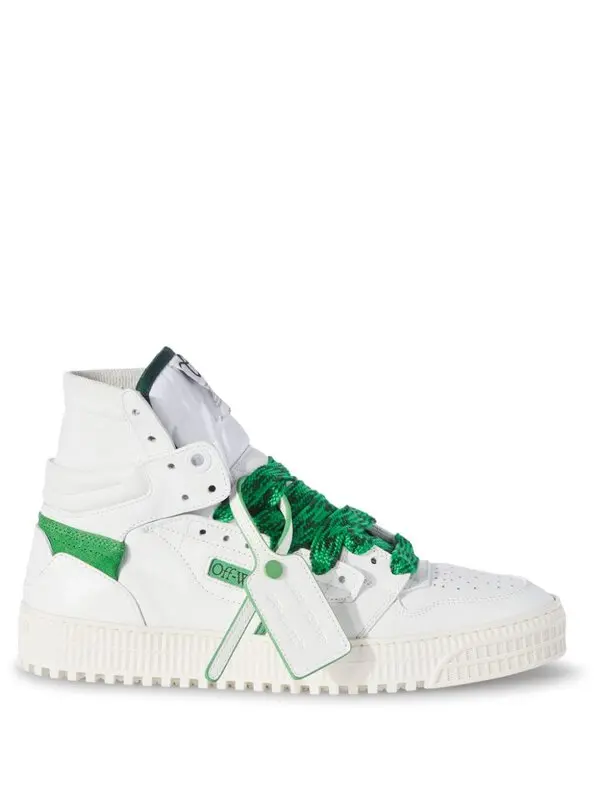Off-White 3.0 Off Court Leather Sneakers - White