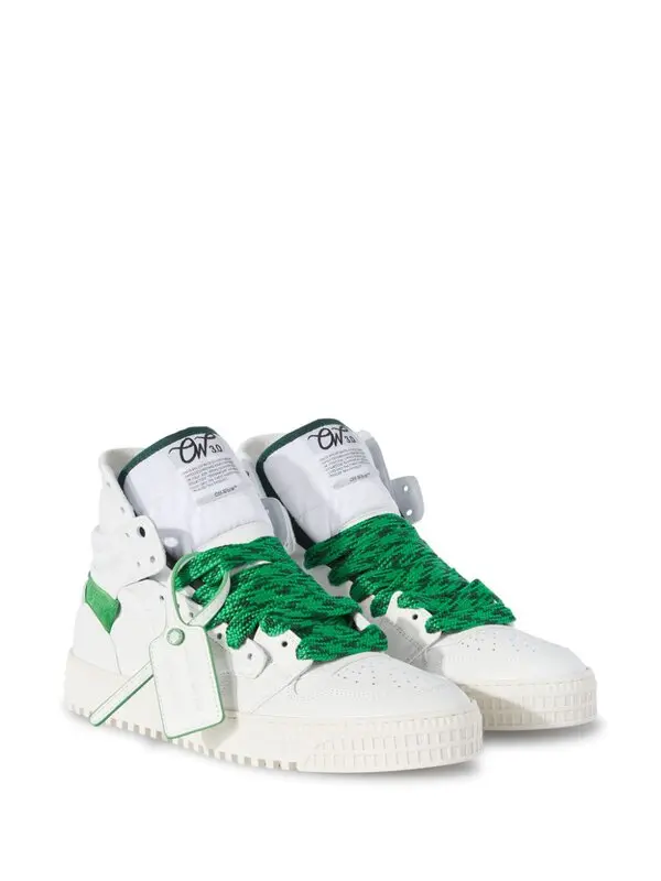 Off-White 3.0 Off Court Leather Sneakers - White