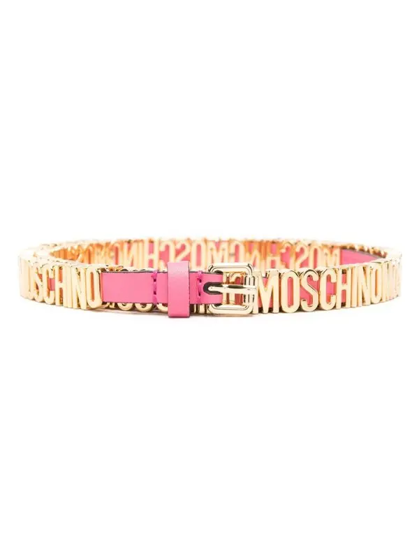 Moschino | Accessories | Moschino Logo Leather Belt | Poshmark display picture 3