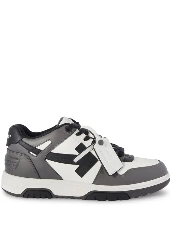 Off-White Out Of Office Leather Sneakers - Grey