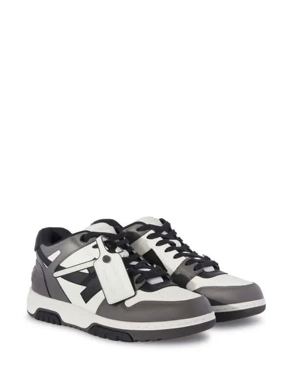Off-White Out Of Office Leather Sneakers - Grey