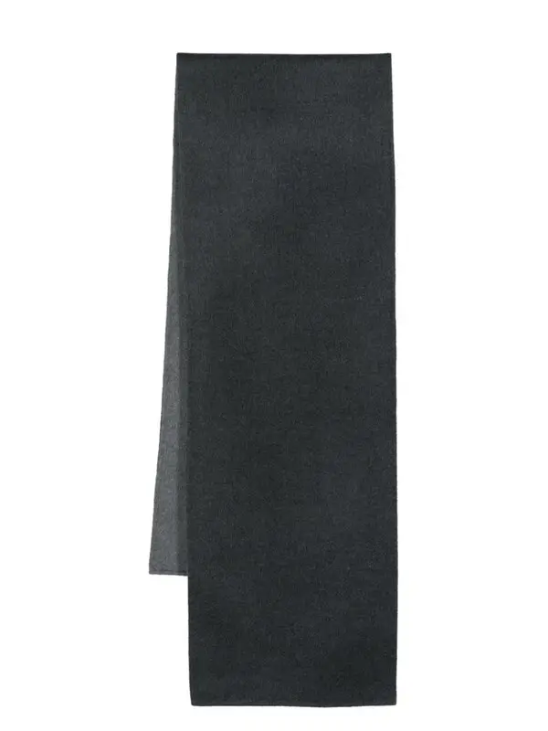 TOTEME Two-tone Mélange-effect Scarf - Grey