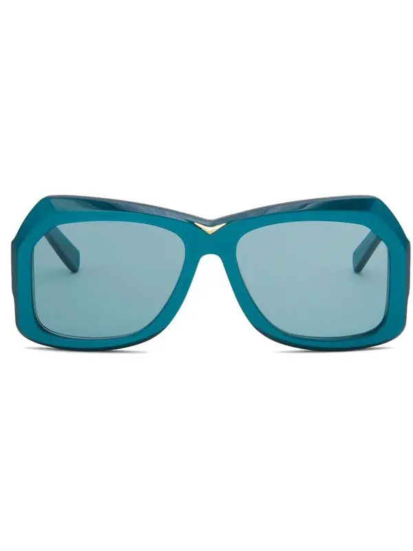 Marni Tiznit Oversize-frame Sunglasses - Green