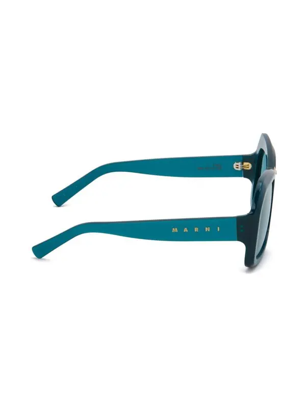 Marni Tiznit Oversize-frame Sunglasses - Green