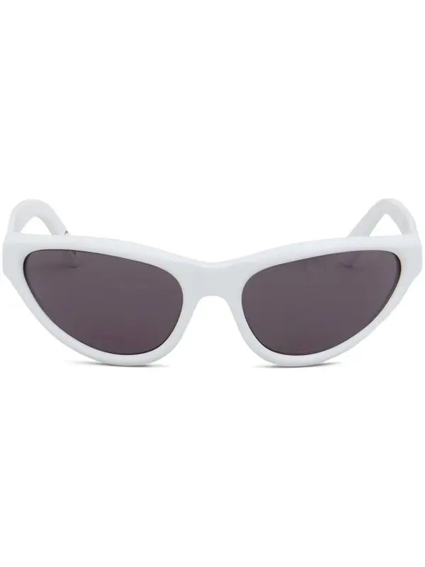 Marni Mavericks Cat-eye Frame Sunglasses - White