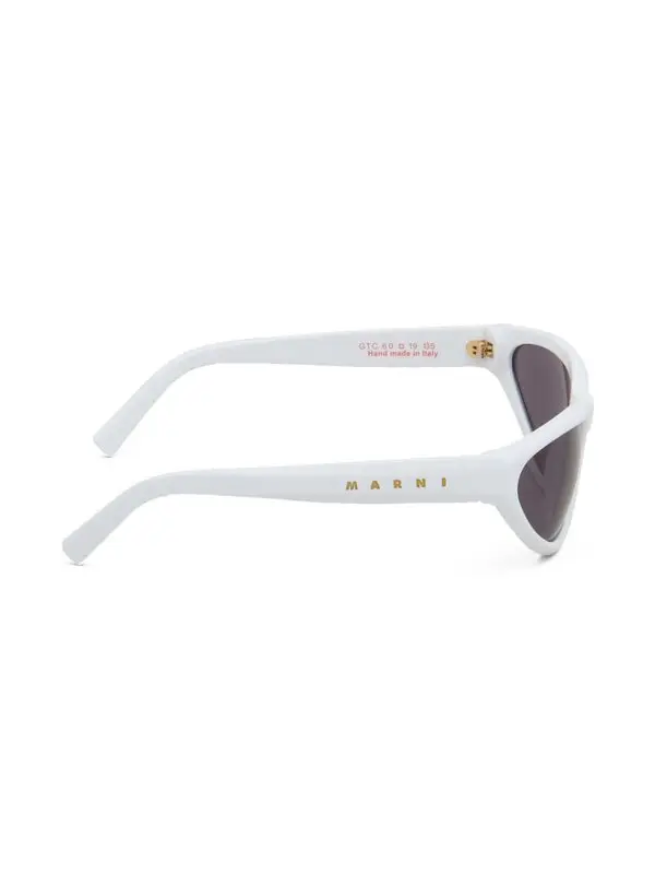 Marni Mavericks Cat-eye Frame Sunglasses - White