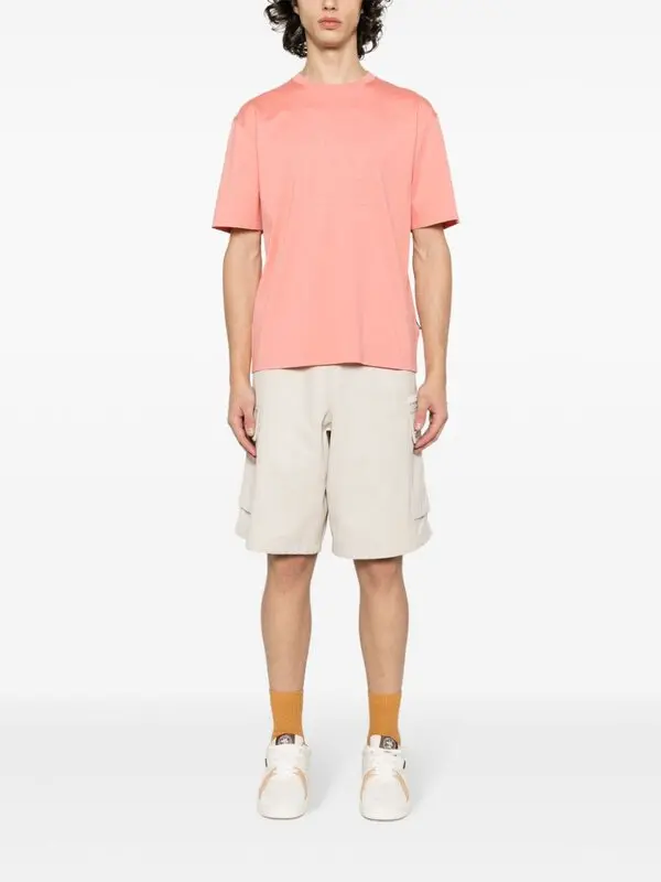 Palm Angels Monogram-embroidered Cotton T-shirt