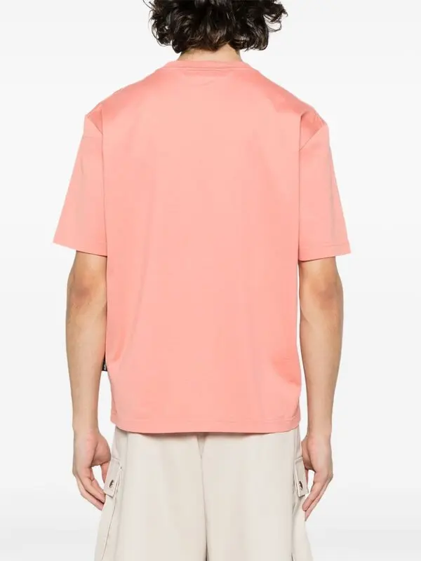 Palm Angels Monogram-embroidered Cotton T-shirt