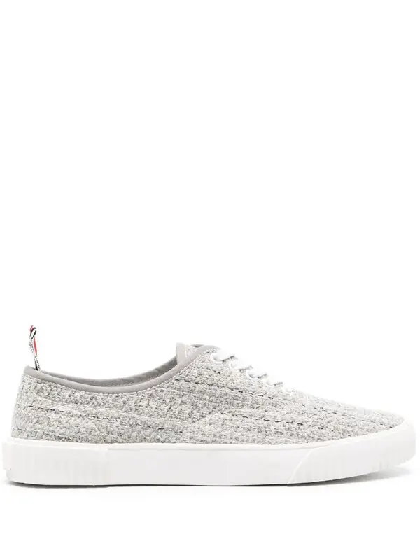 Thom Browne Heritage Tweed Sneakers - Grey