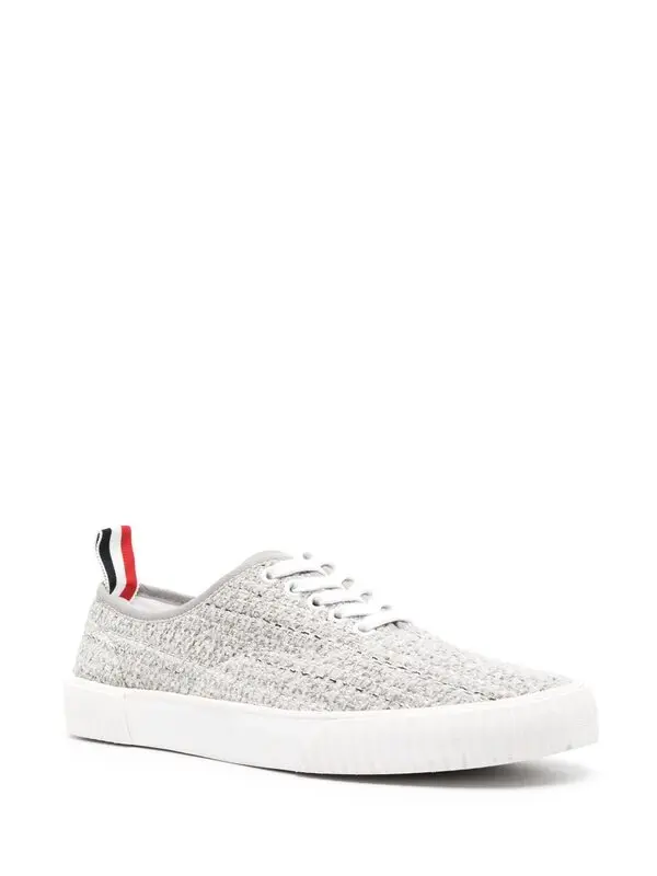 Thom Browne Heritage Tweed Sneakers - Grey