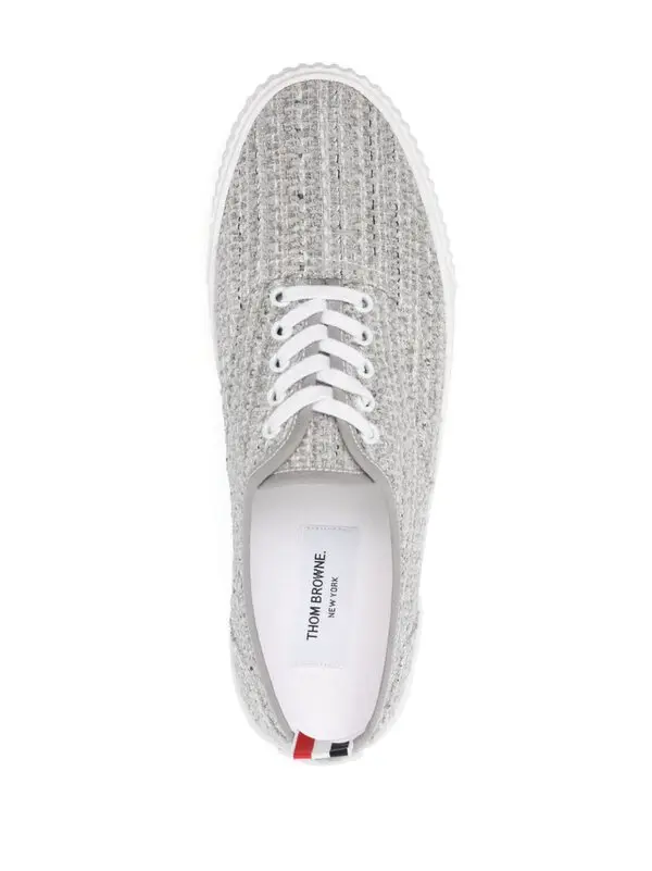 Thom Browne Heritage Tweed Low-top Sneakers