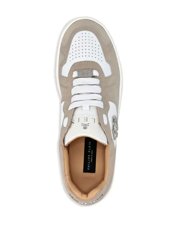 Philipp Plein Hexagon Panelled Low-top Sneakers
