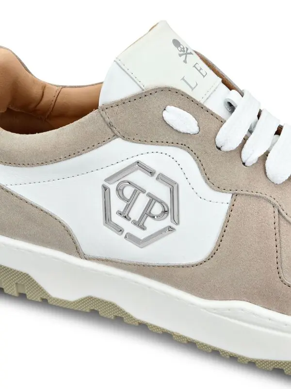 Philipp Plein Hexagon Panelled Low-top Sneakers