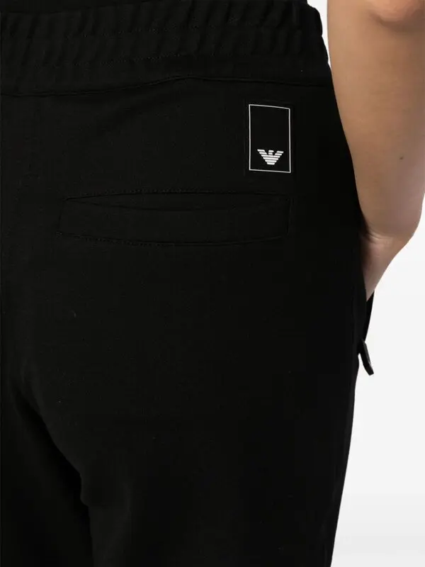 Emporio Armani Logo Appliqué Track Pants