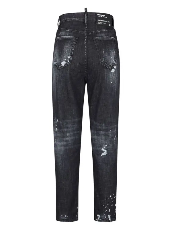 Dsquared2 High-rise Straight-leg Jeans