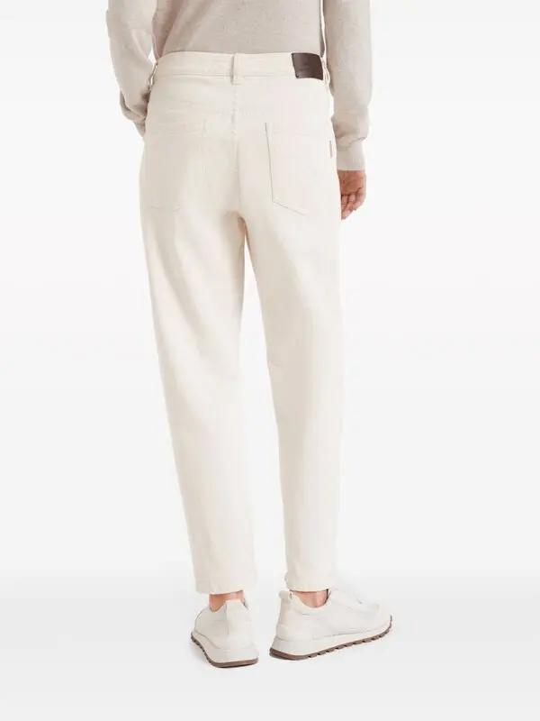 Brunello Cucinelli Monili Chain Straight-leg Jeans