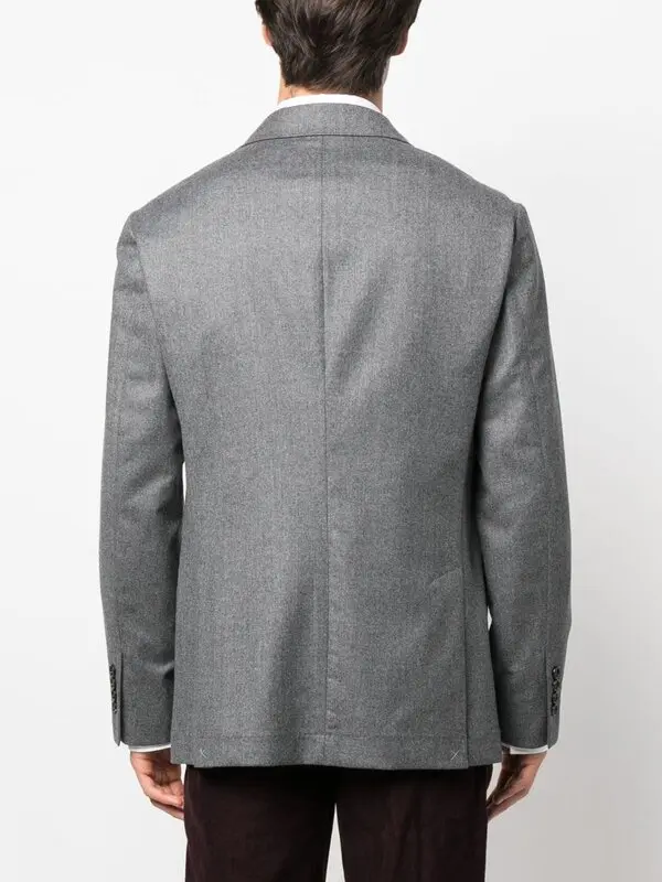 Brunello Cucinelli Single-breasted Wool Blazer