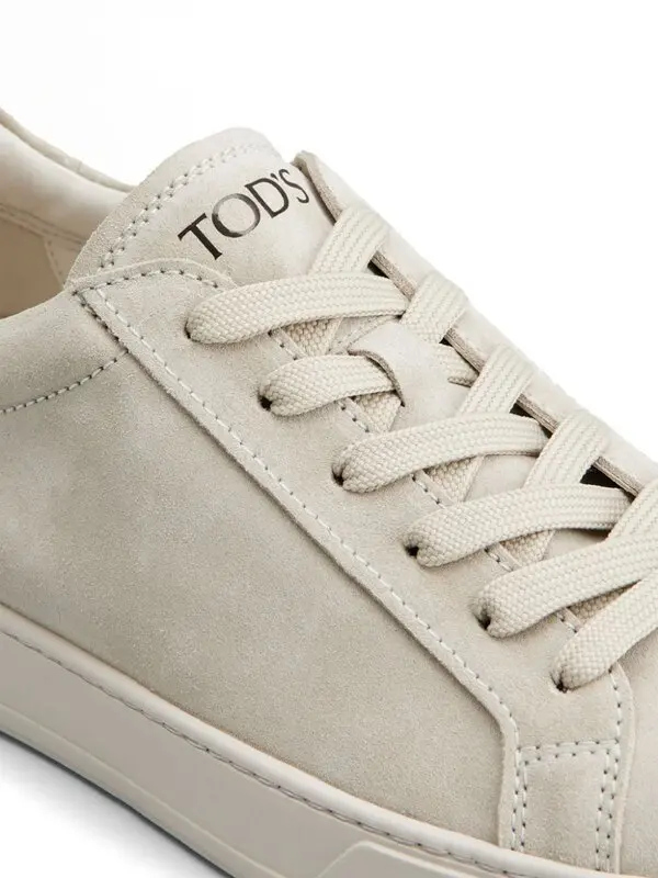 TOD'S Logo-detail Suede Sneakers