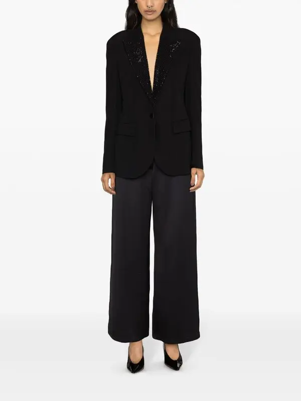 Stella McCartney Hotfix Crystal-embellished Blazer