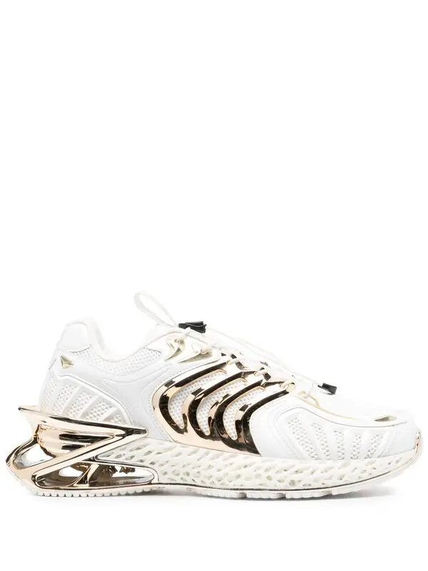 PLEIN SPORT Philipp Plein The Thunder Stroke Gen X 02 Sneakers - White