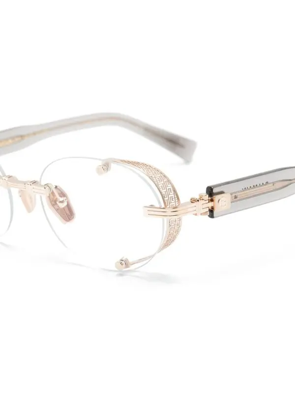 Balmain Round Frame Glasses