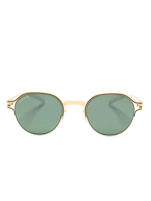 Mykita Vaasa Round-frame Glasses - Gold