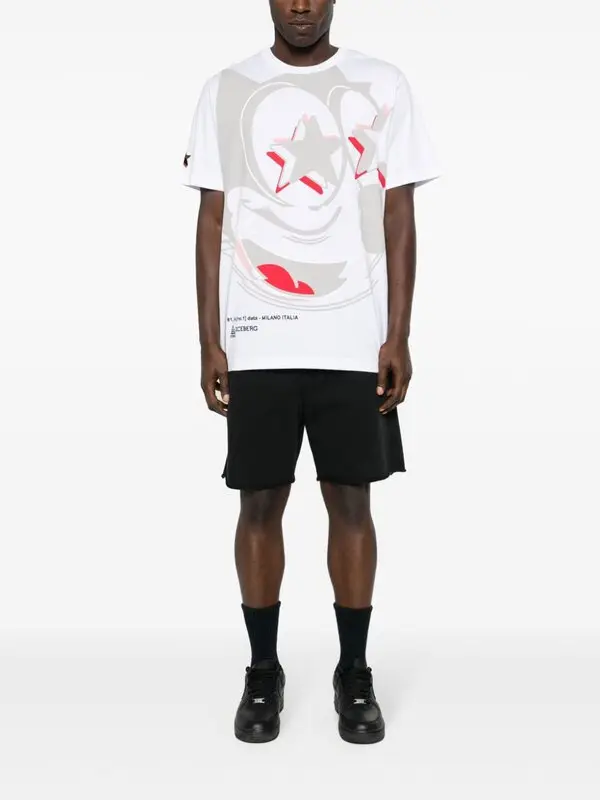 Iceberg Felix The Cat Cotton T-shirt